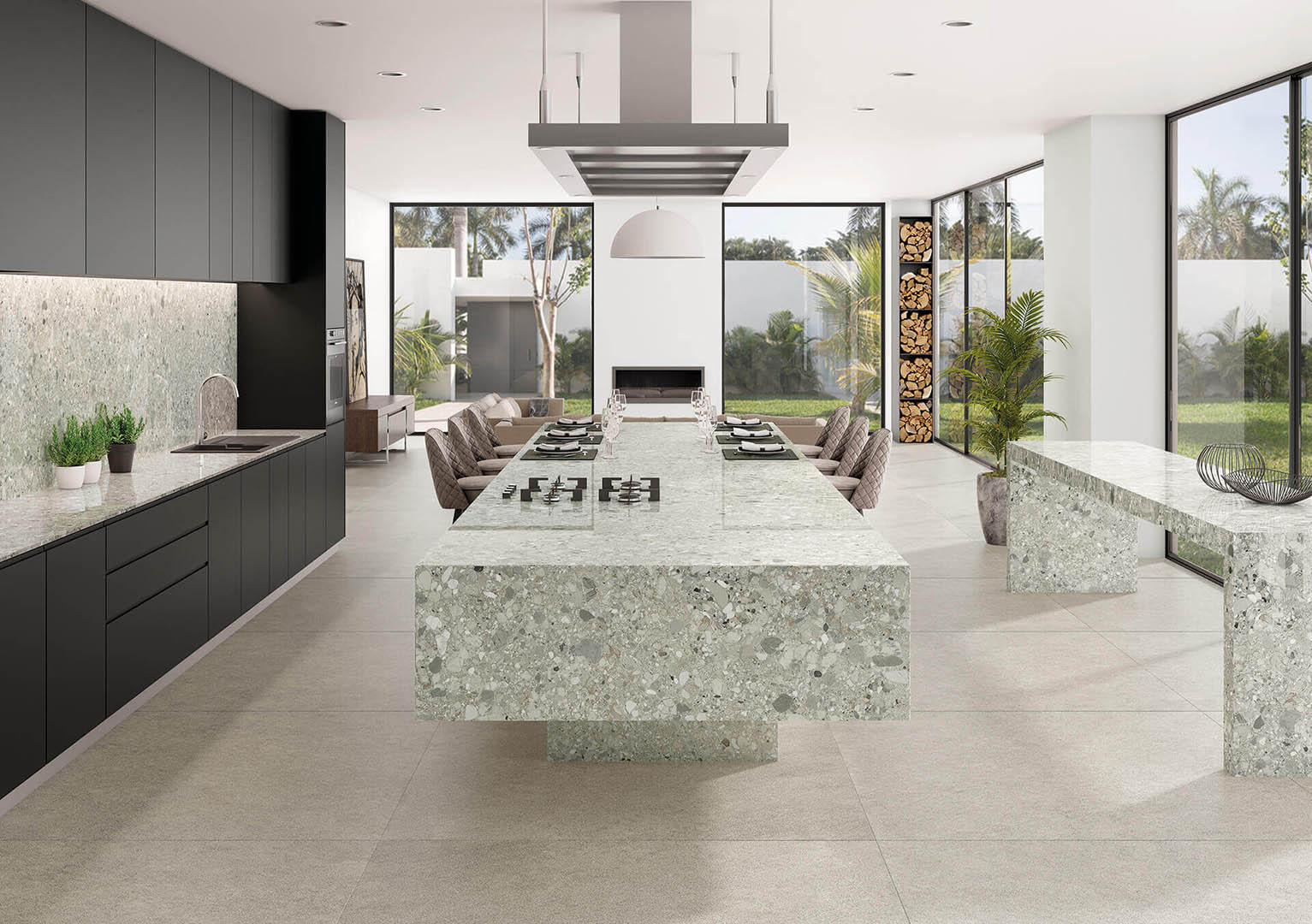 Ascale - Imperia Silver - Arquitex N.Y. - Porcelain Slab & Pavers